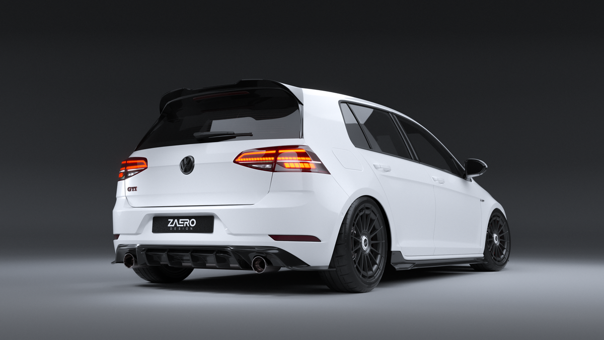 VW Golf GTI Mk7.5 Gloss Black Body Kit — ZAERO Design UK