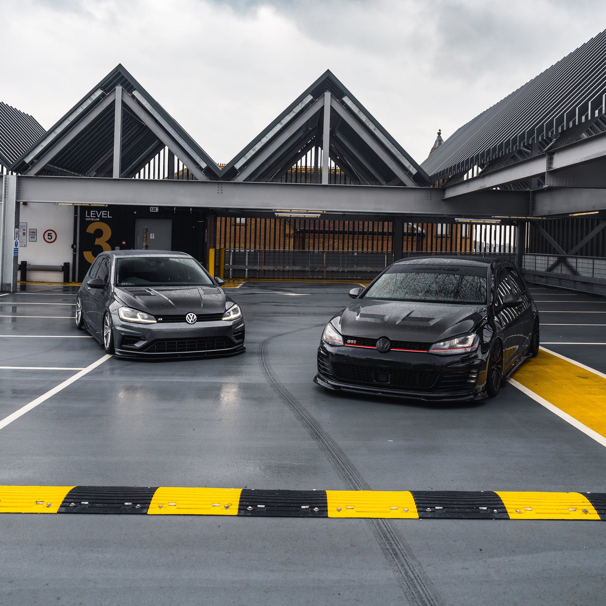 VW Golf GTI MK7 Gloss Black Body Kit by ZAERO (2013-2017) — ZAERO Design UK