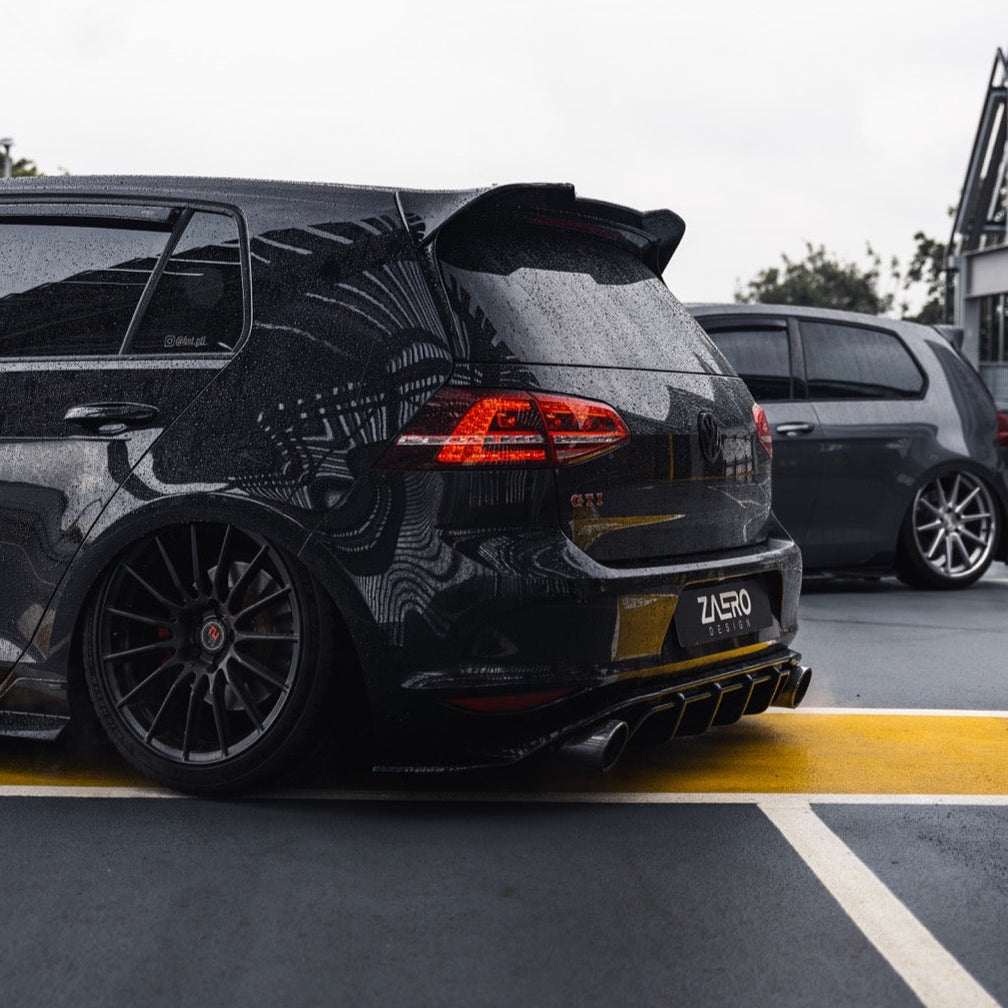 VW Golf GTI MK7 Gloss Black Body Kit by ZAERO (2013-2017) — ZAERO Design UK