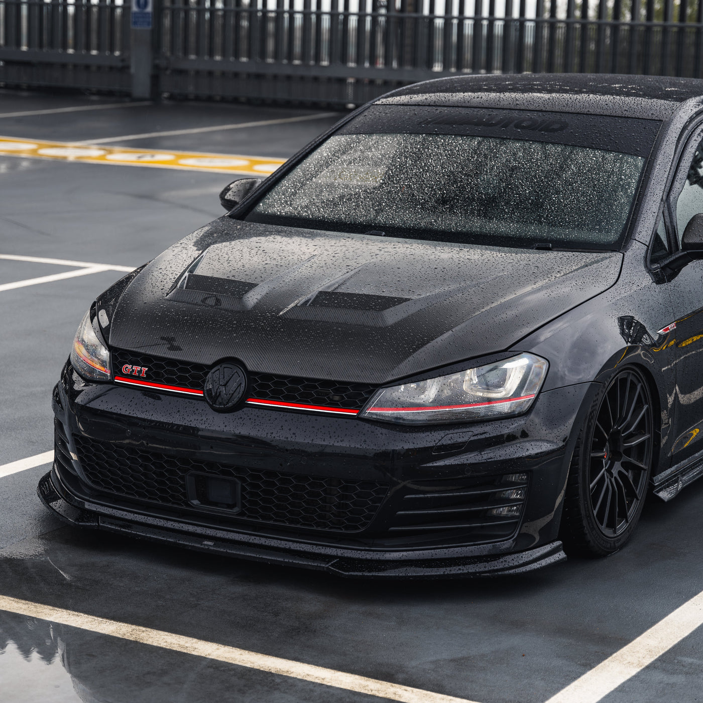 VW Golf GTI MK7 Gloss Black Body Kit by ZAERO (2013-2017) — ZAERO Design UK