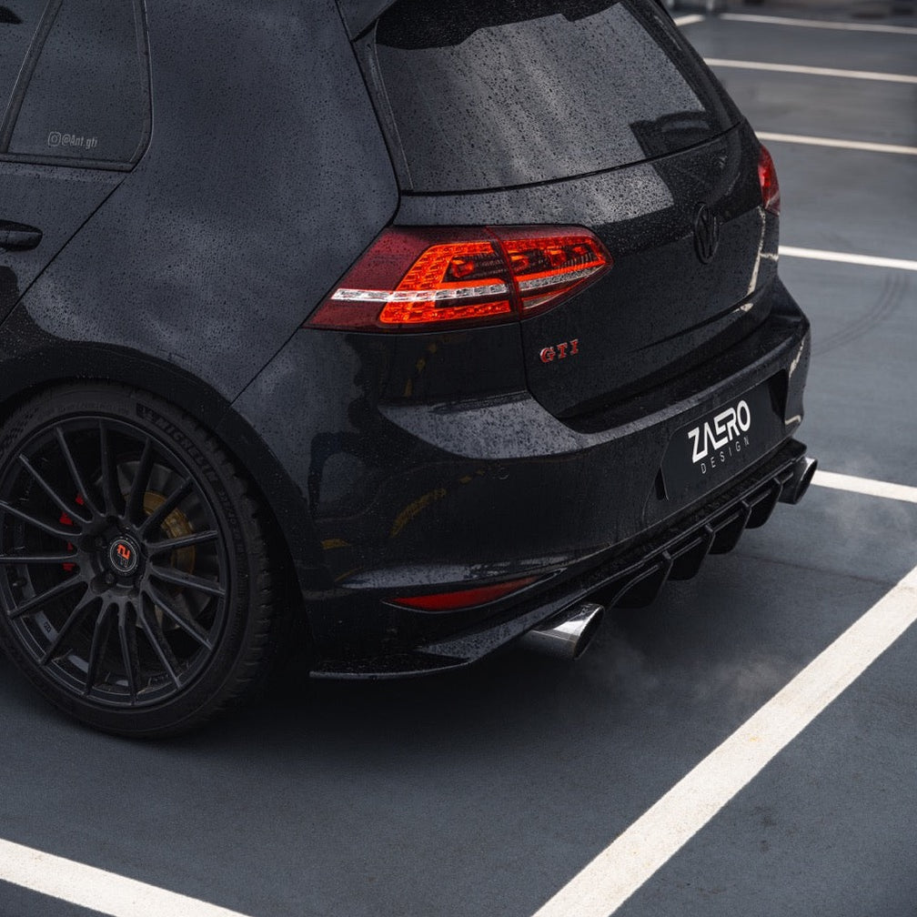 VW Golf GTI MK7 Gloss Black Body Kit by ZAERO (2013-2017) — ZAERO Design UK