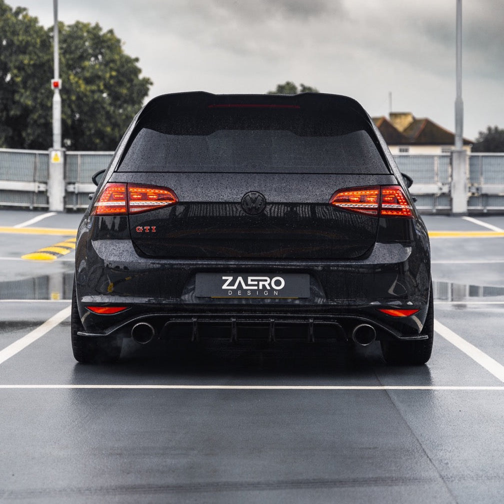 VW Golf GTI MK7 Gloss Black Body Kit by ZAERO (2013-2017) — ZAERO Design UK