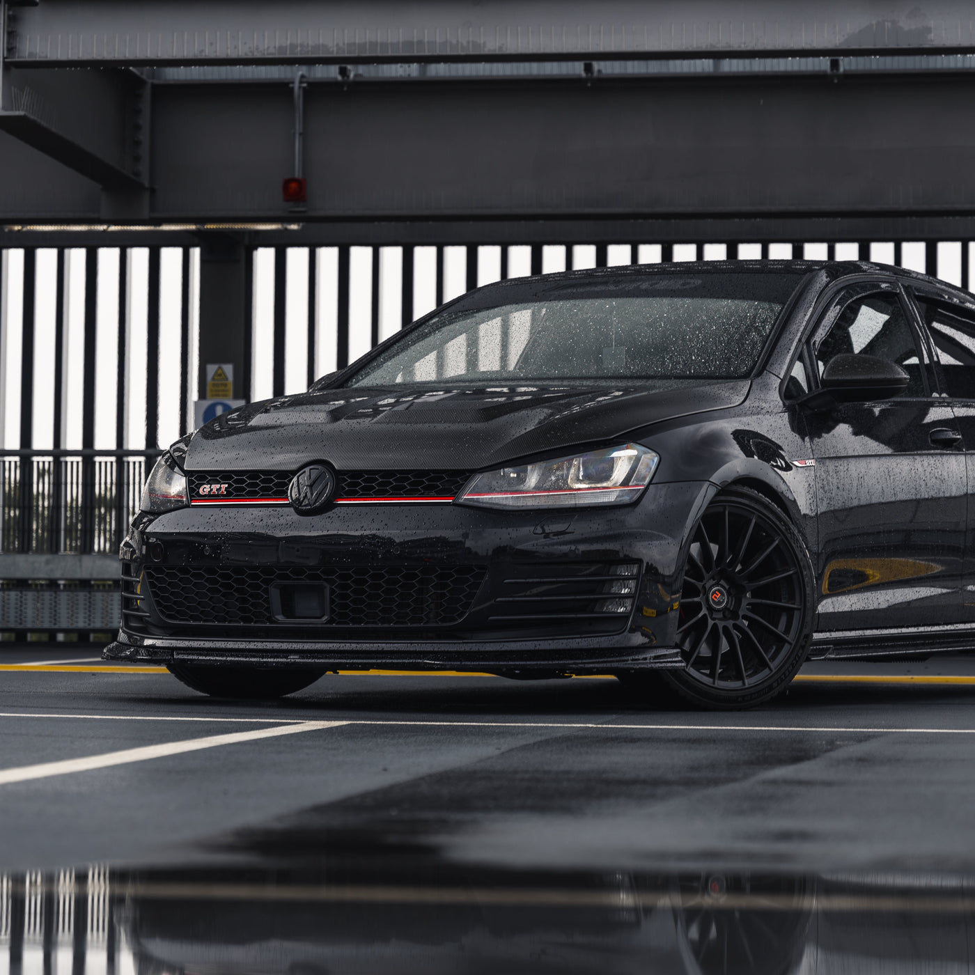 VW Golf GTI MK7 Gloss Black Body Kit by ZAERO (2013-2017) — ZAERO Design UK