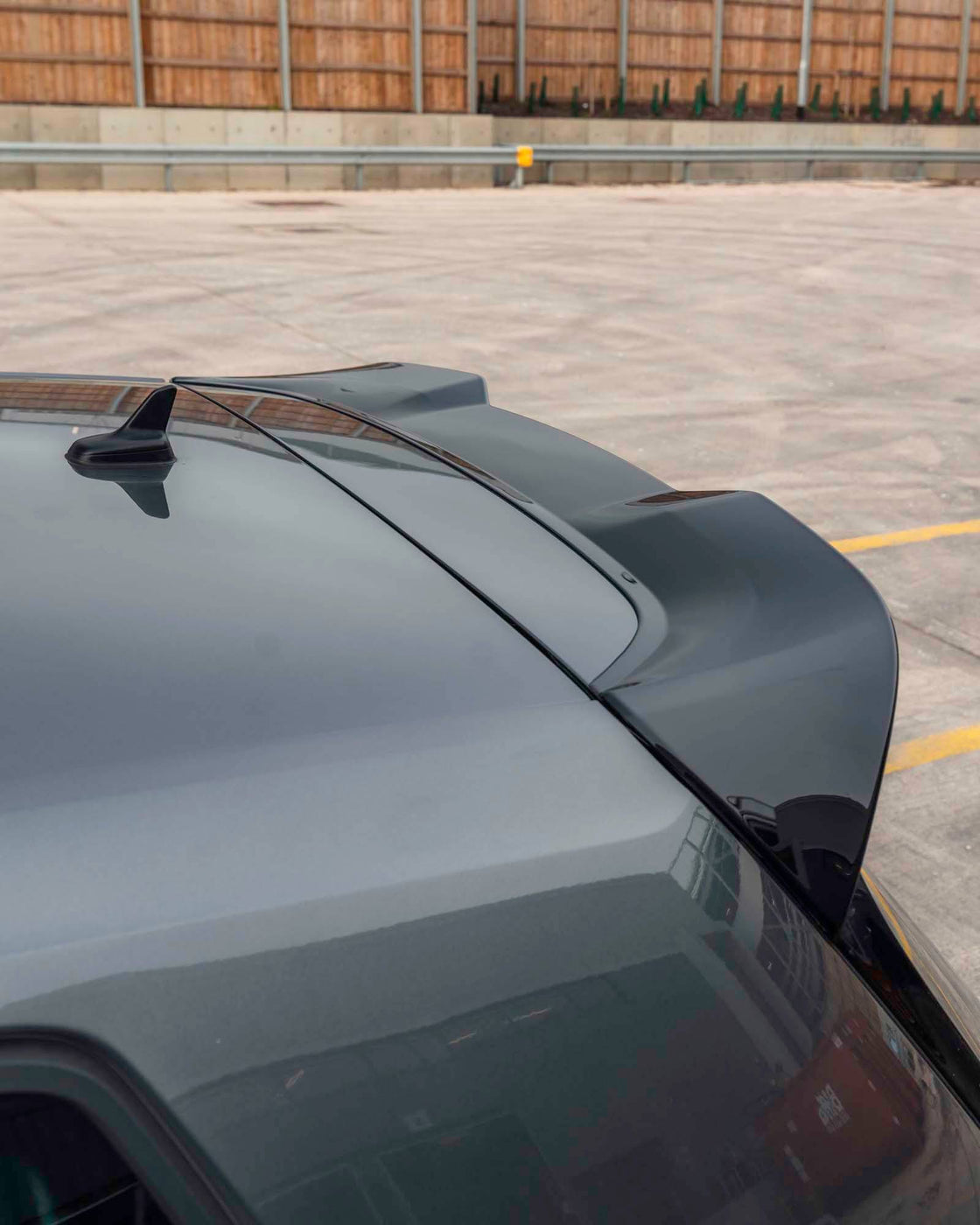 VW Golf, Golf GTI & Golf R Mk7 / Mk7.5 EVO-1 Gloss Black Rear Spoiler ...