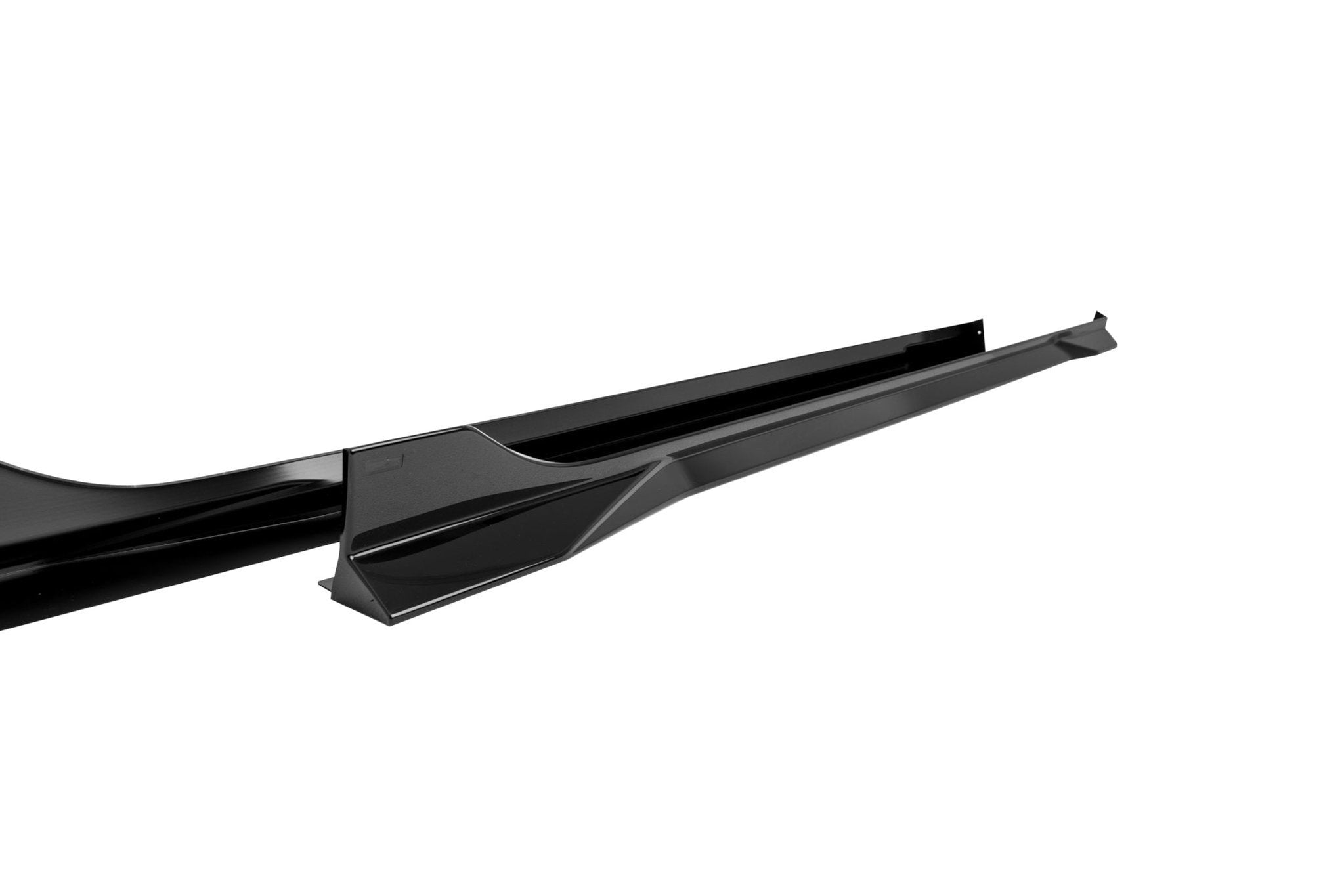 VW Golf / Golf GTI / Golf R Mk8 & Mk8.5 EVO-1 Gloss Black Side Skirts ...