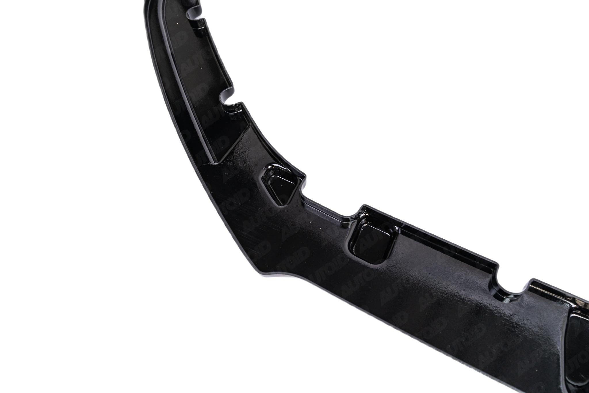 VW Golf GTI TCR EVO-1 Gloss Black Front Splitter by ZAERO (2017-2019 ...