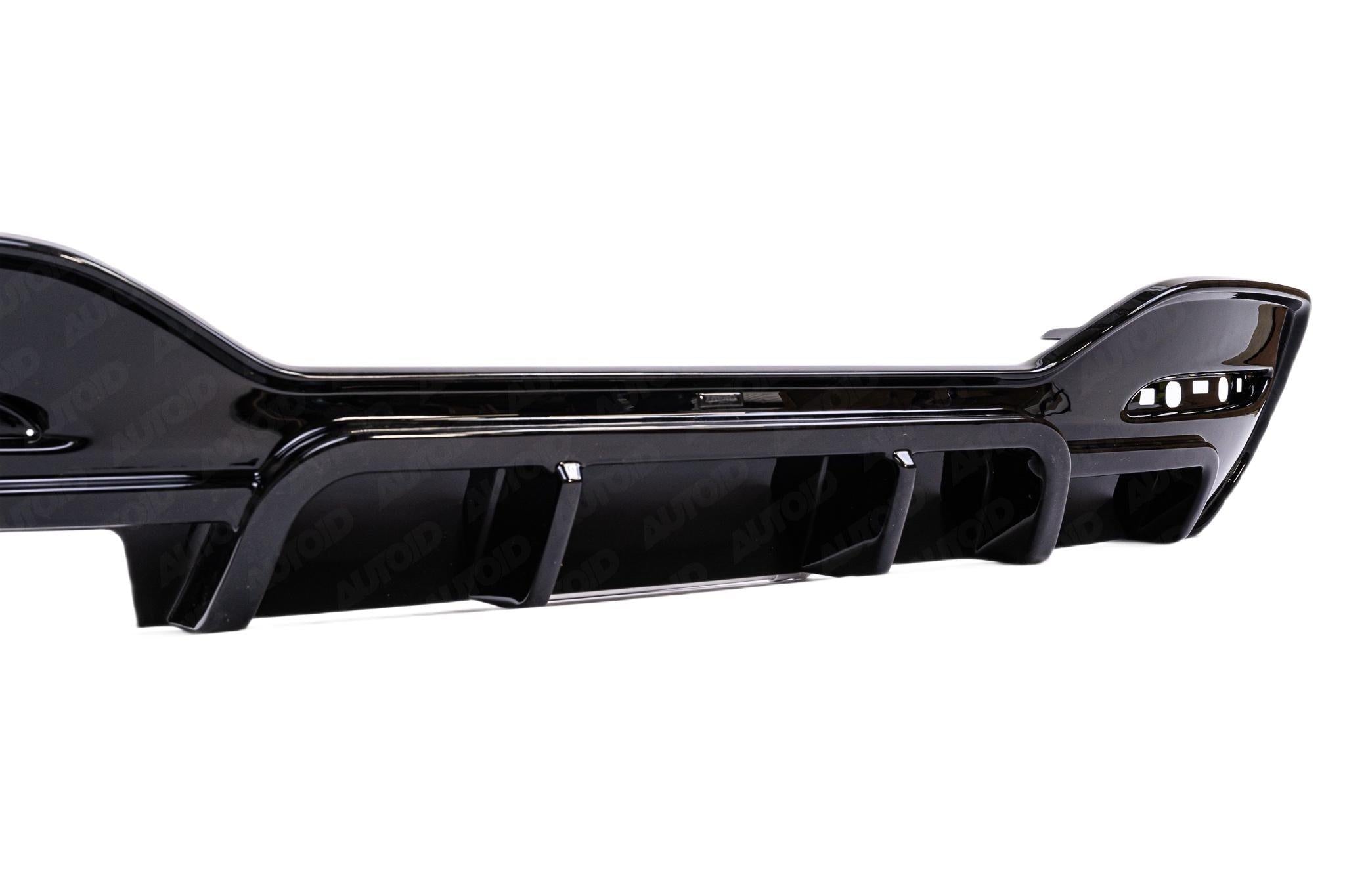 BMW 1 Series 118i 120i 120d 125i Single Exit F20 F21 LCI Gloss Black R ...